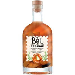 Boisson spiritueuse à base de Rhum Bèl Arrange Caramel Poire Tonka 32 ...