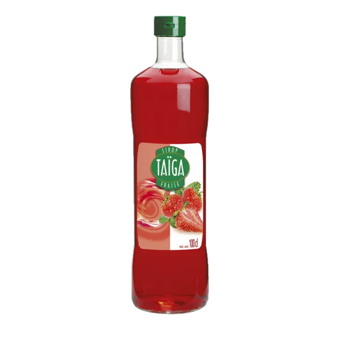 Sirop Taiga Fraise | Comptoir des Vignes
